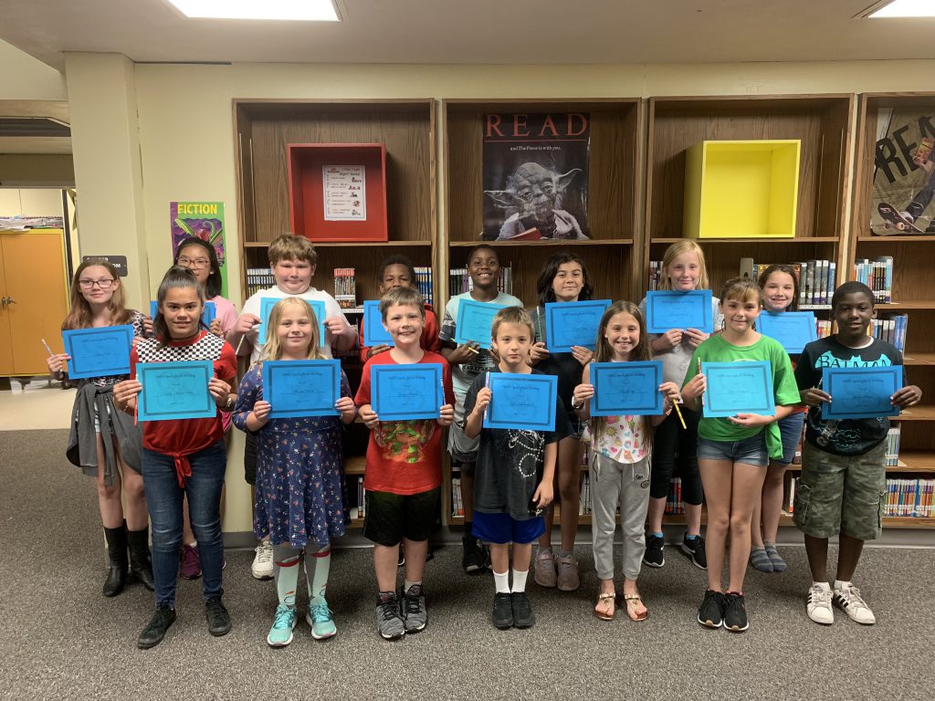 Congratulations to our Spotlight on Writing Students! | Hudson Primary ...